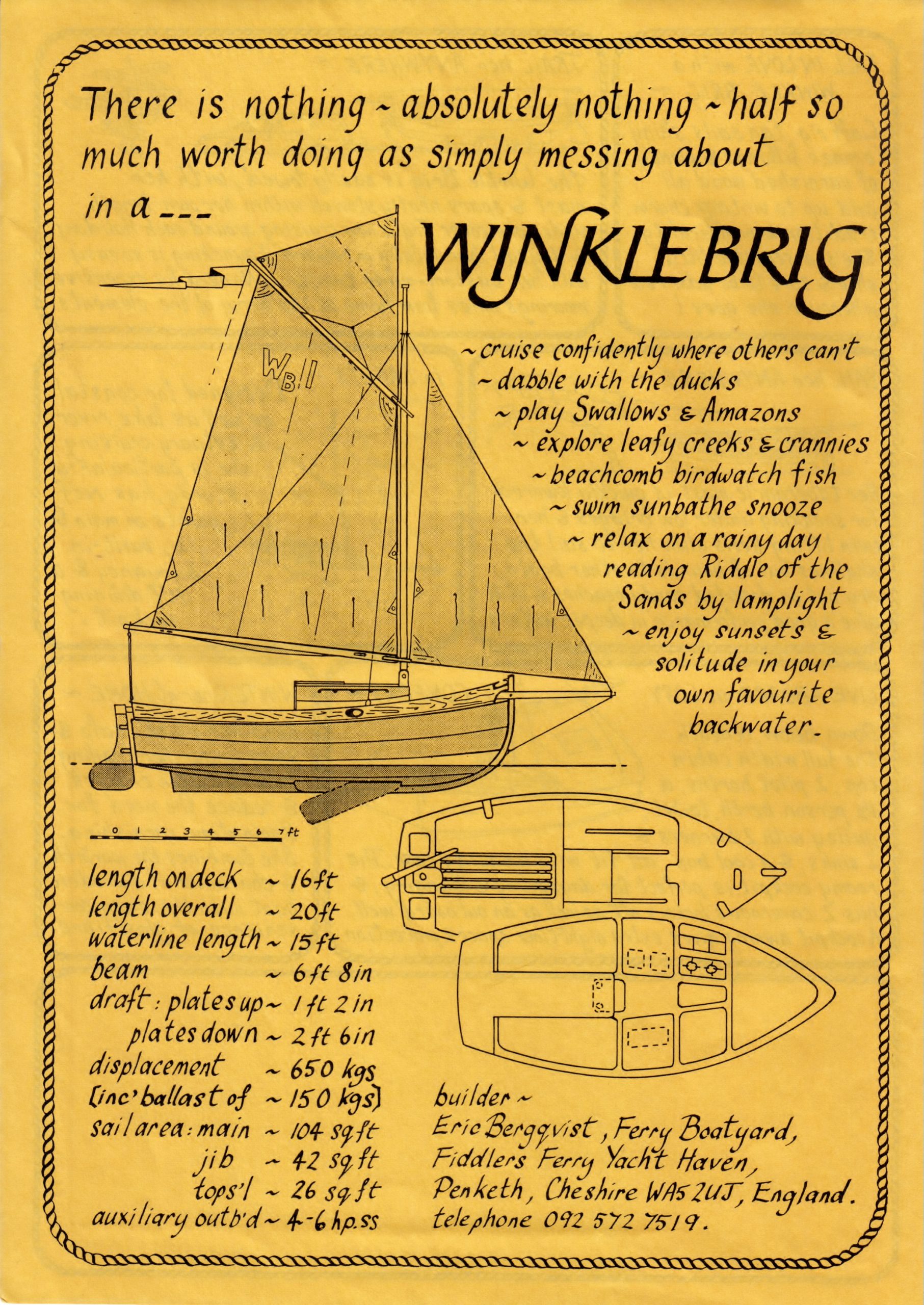 1991 Specs – The Winkle Brig Archive